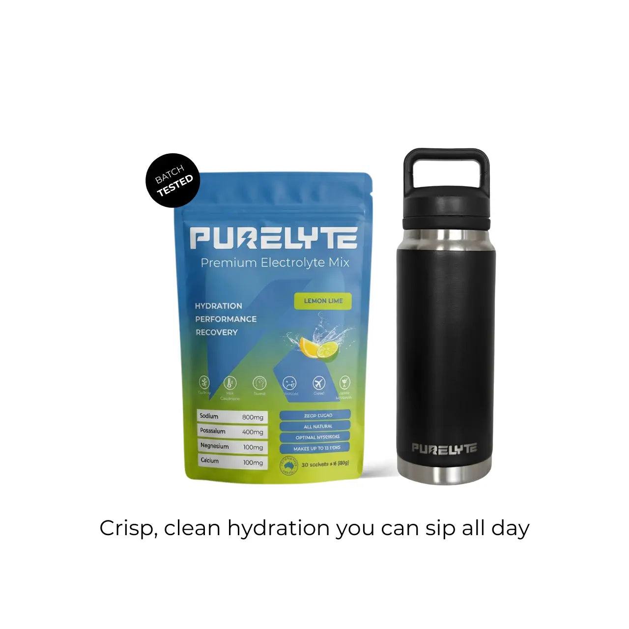 Electrolytes Drink Mixes | Purelyte Clean Hydration Range