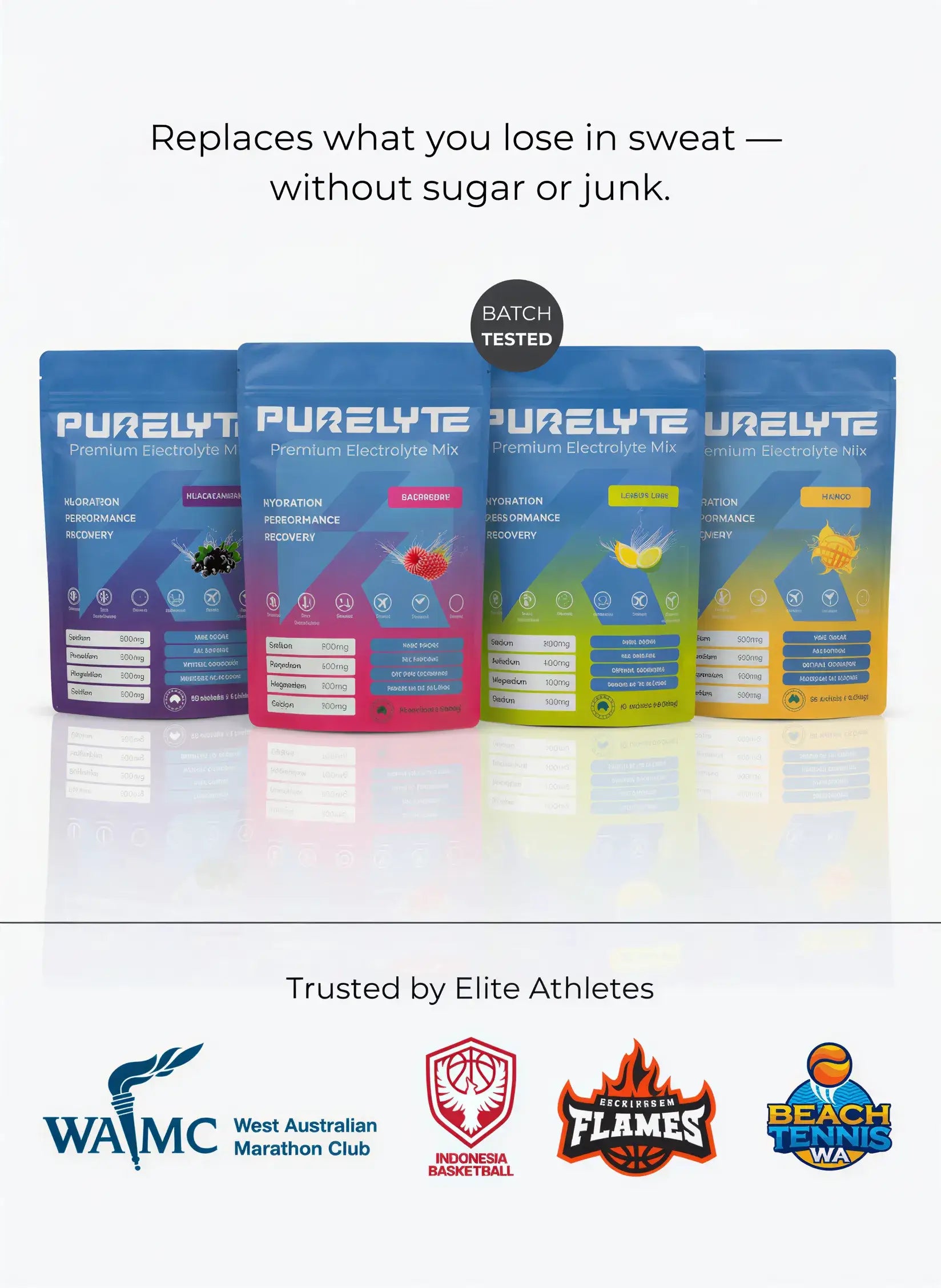 Purelyte Electrolyte Powder - Zero Sugar | Clean Hydration